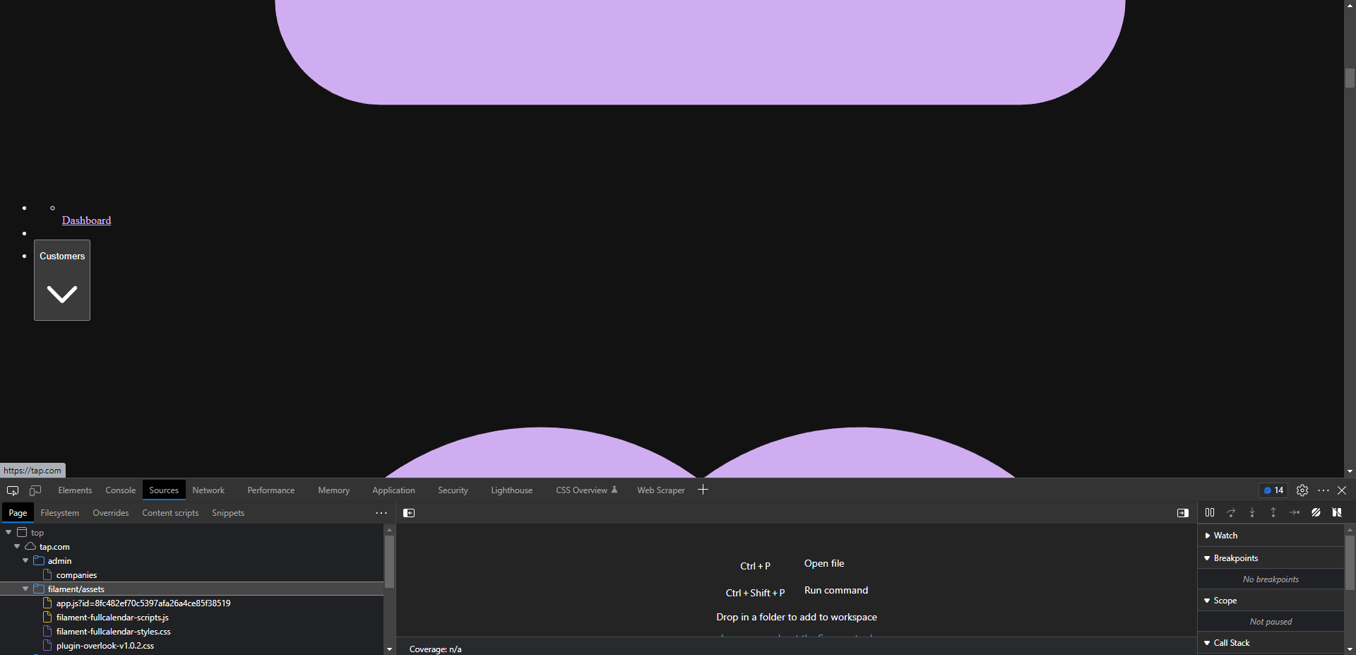 Custom Theme Appcss Not Loading On Build Or Dev · Filamentphp 7724