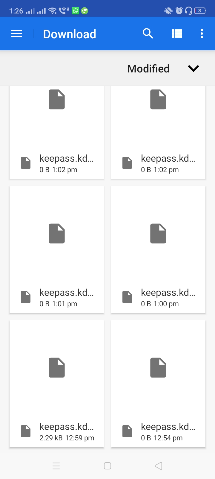 Shows old deleted .kdbx files · Issue #1103 · Kunzisoft/KeePassDX · GitHub