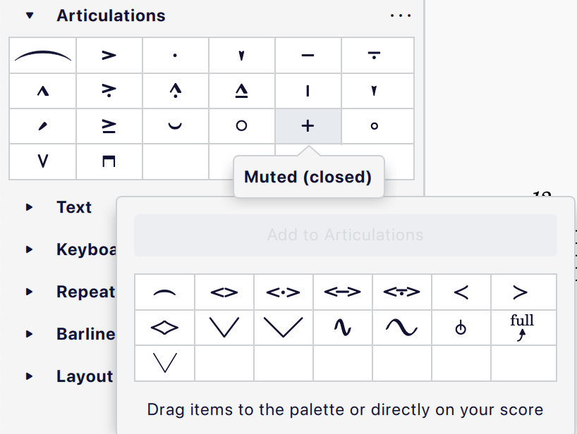 Muted Closed Appears Off Center In Palette · Issue 20112 · Musescoremusescore · Github