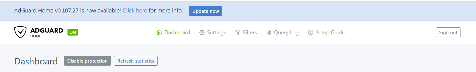 Relocate the "update now" button to avoid mis-clicks · Issue #5702 · AdguardTeam/AdGuardHome ...