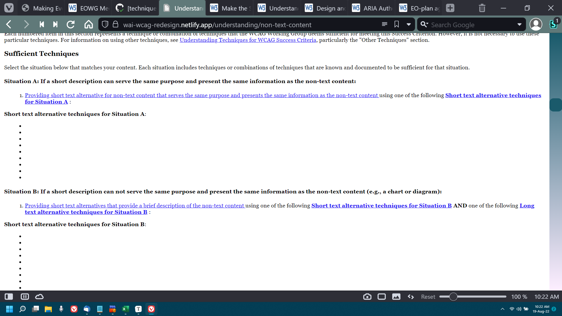 content bug · Issue #22 · w3c/wcag-redesign · GitHub