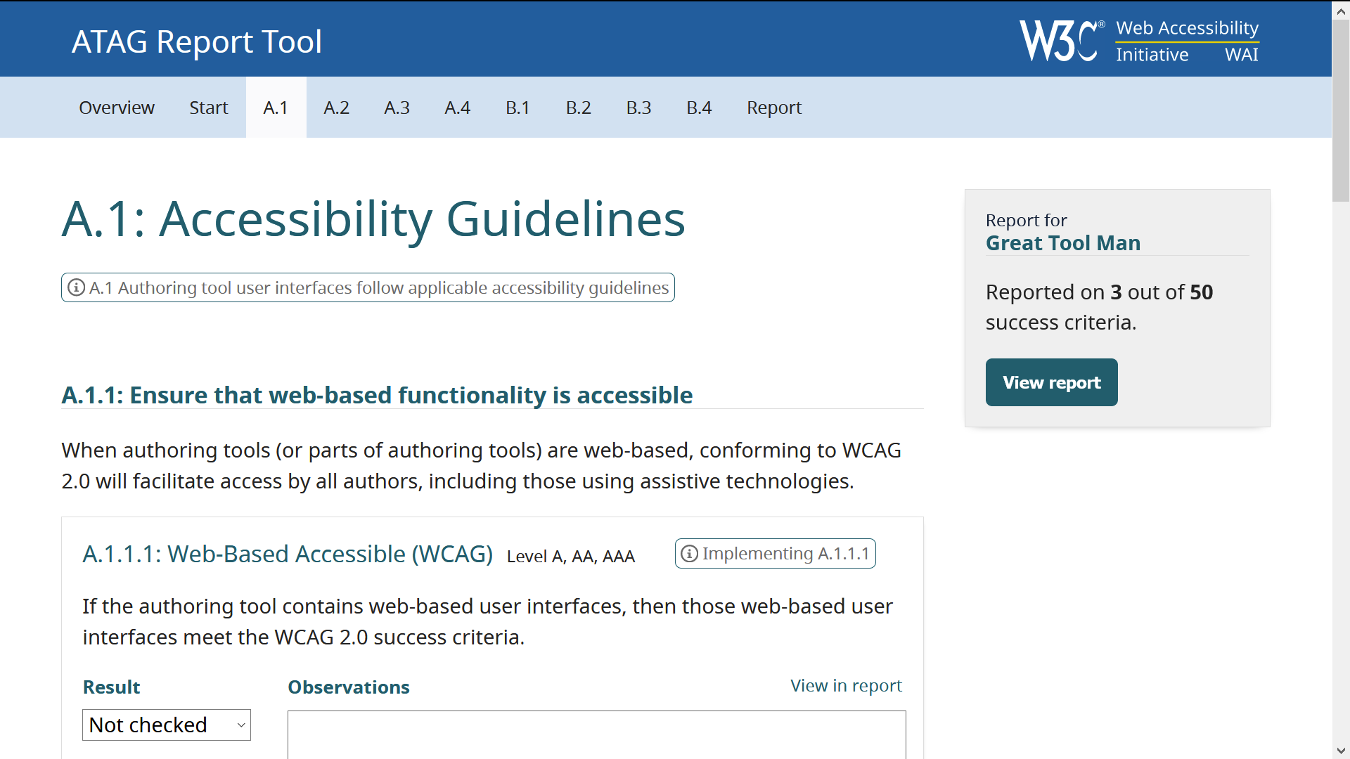 [minor] font styling differences · Issue #139 · w3c/wai-atag-report-tool · GitHub