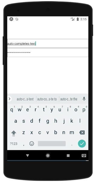 TextInput autoCompleteType="off" does not turn off keyboard auto complete · Issue #31132 ...