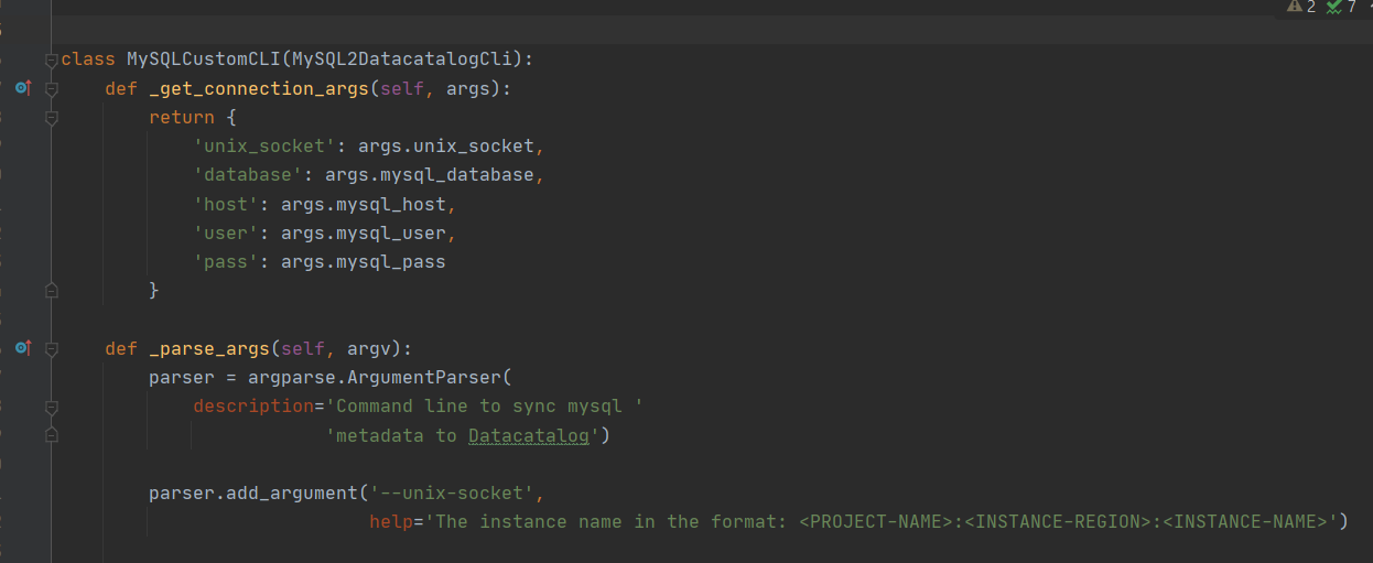 Feature Add Unix Socket Parameter For Mysql Connector · Issue 60