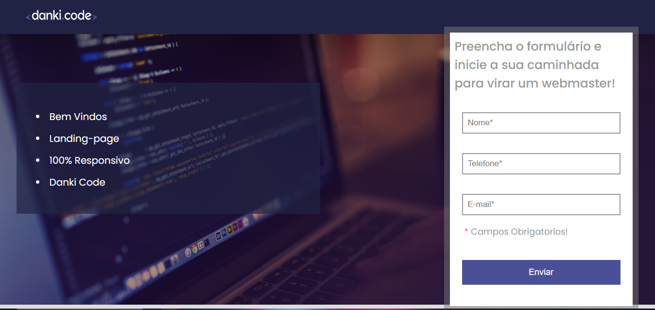 GitHub - ViniciusDorta/Landing-Page: Bem Vindos a minha Landing-page 100% Responsiva