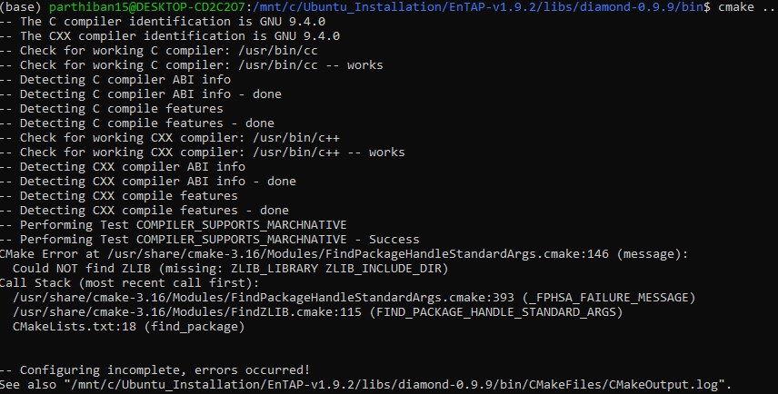 Installation Error Using Cmake · Issue 266 · Pasapipeline Pasapipeline · Github