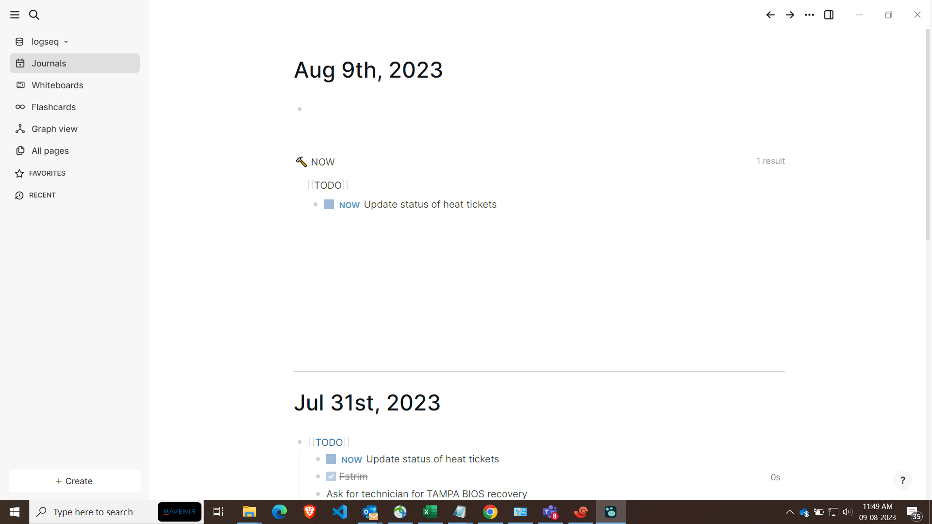 Pages are not loading after the app is installed and once reopened · Issue #10012 · logseq ...