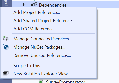 Blazor App doesn't add reference to working class library · Issue #31505 · dotnet/aspnetcore ...