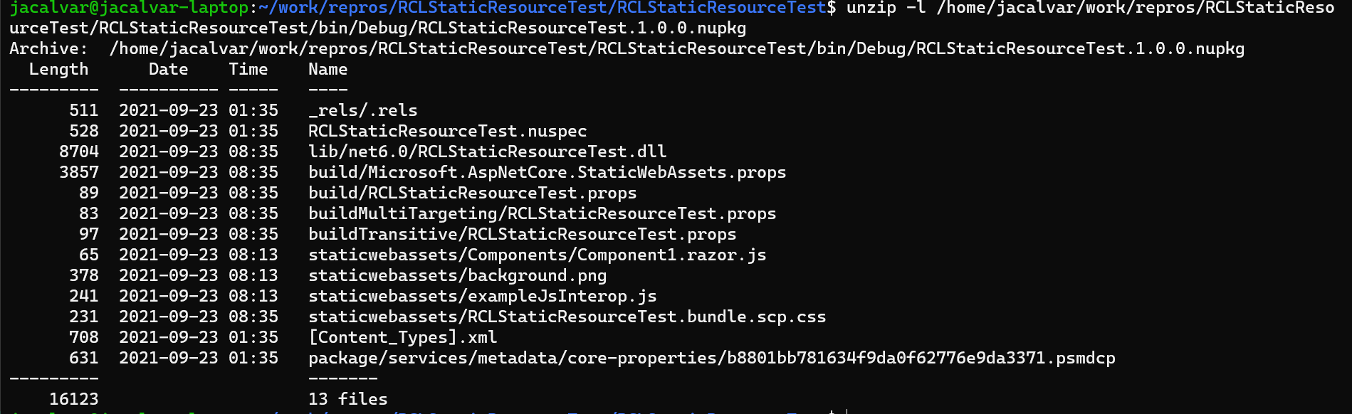 Razor Class Library isn't adding static assets outside the ```wwwroot``` folder · Issue #36740 ...