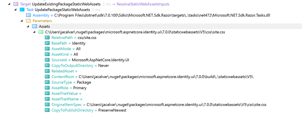 Regression In Static Web Assets In Newer Msbuild Versions · Issue 8153 · Dotnetmsbuild · Github