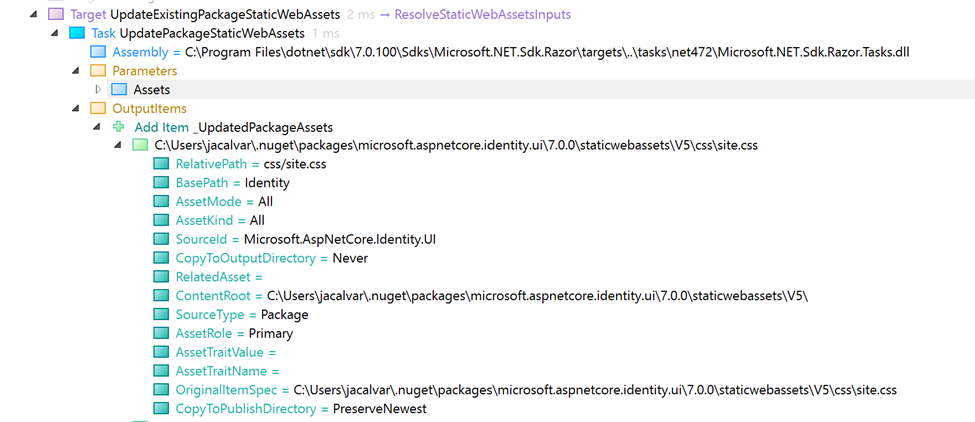 Regression In Static Web Assets In Newer Msbuild Versions · Issue 8153 · Dotnet Msbuild · Github