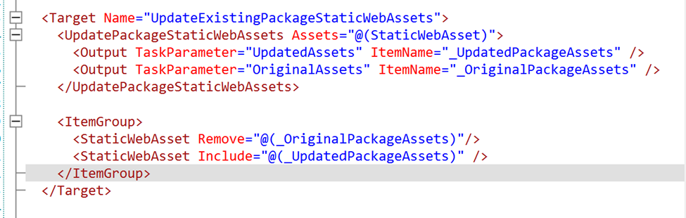 Regression In Static Web Assets In Newer Msbuild Versions · Issue 8153 · Dotnetmsbuild · Github