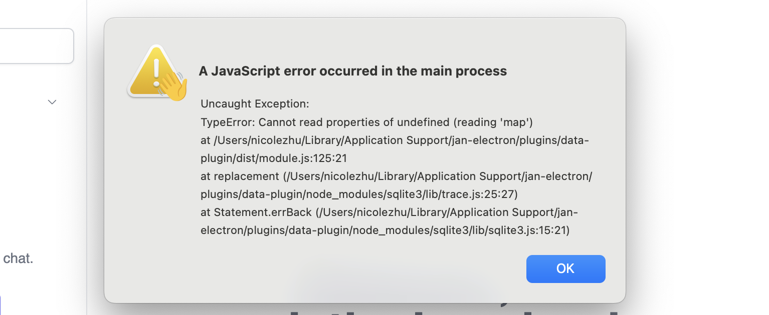 Bug V0 1 3 Cannot Read Properties Of Undefined Reading Map · Issue 271 · Janhq Jan · Github
