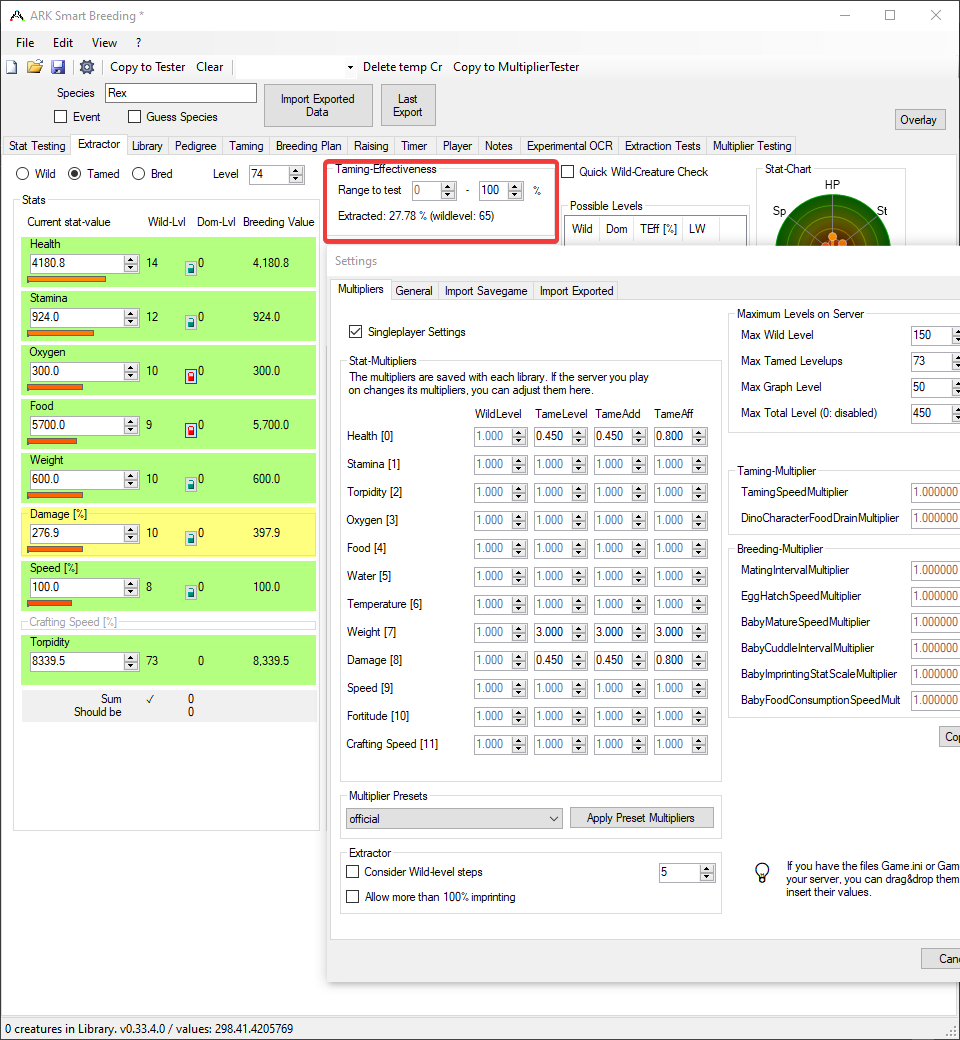 Extraction Not Working · Issue #955 · cadon/ARKStatsExtractor · GitHub