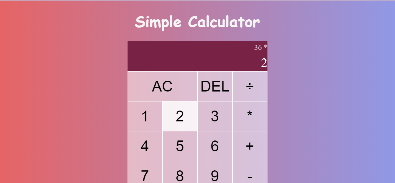 GitHub - Visha17/Simple-Calculator