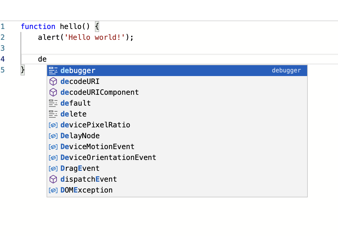 Bug Monaco Autocomplete Text Is Hidden If Page Css Defines Main 6357