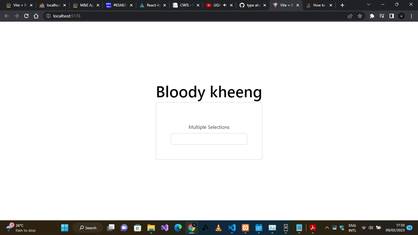 Hei Ericgio Ive Added Bootstrap And Imported The Styles But Still The Text Is White On White