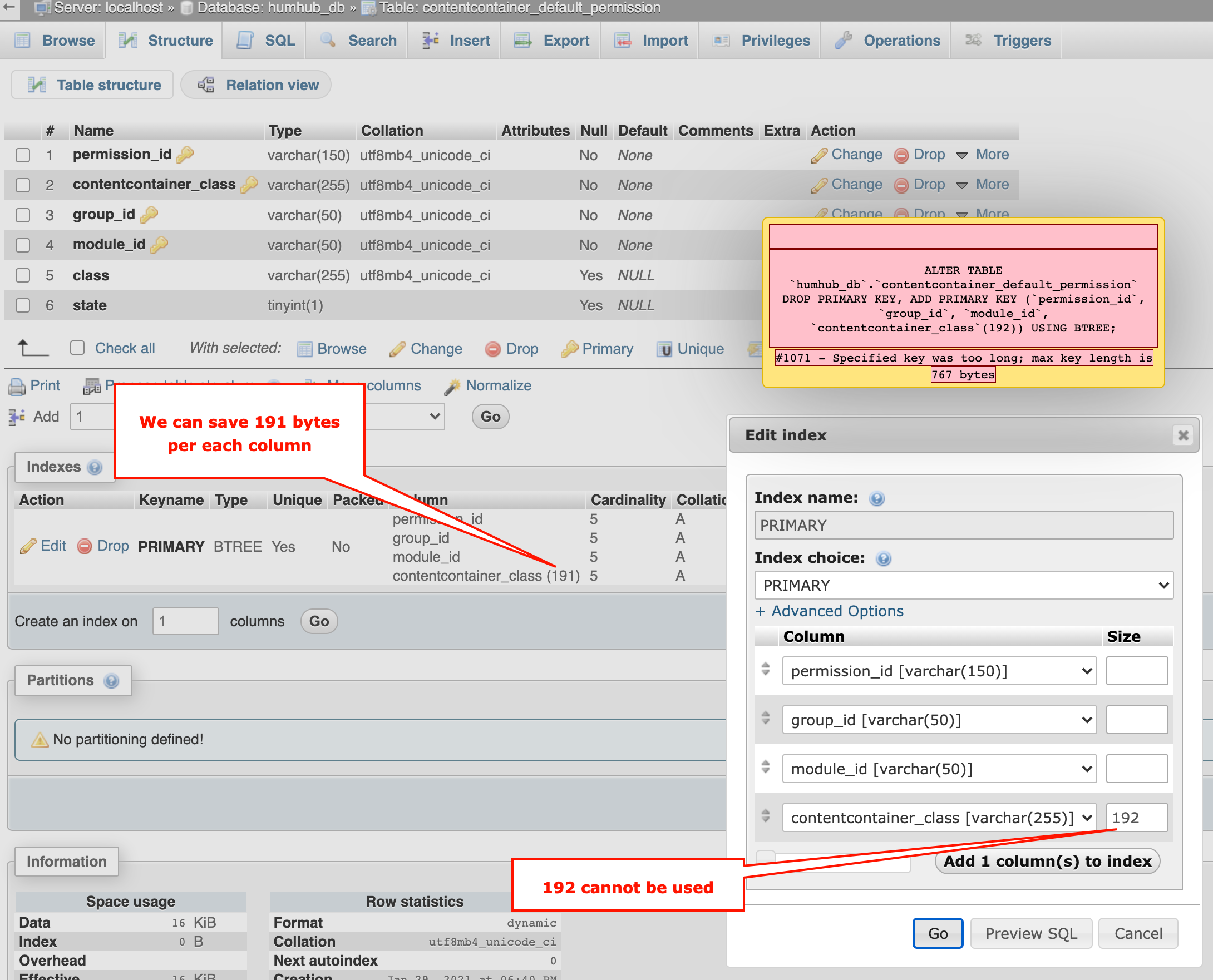 Dev branch migration error for migration m201130_073907_default_permissions · Issue #4806 ...