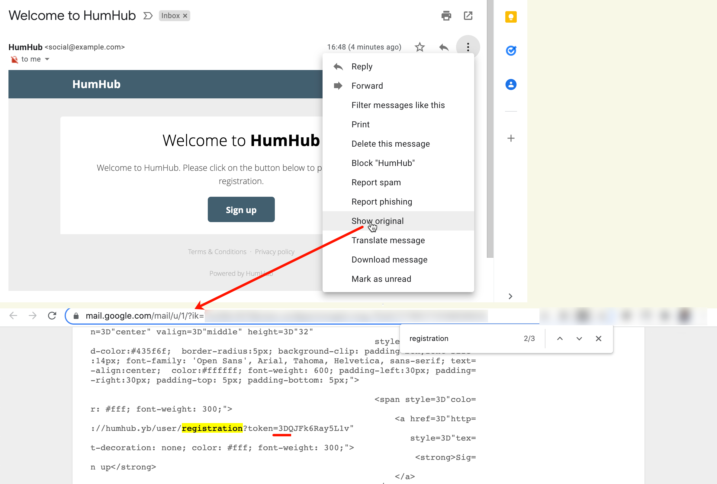 Registration Token Rendered Using Php 8 0 9 · Issue 5244 · Humhub Humhub · Github