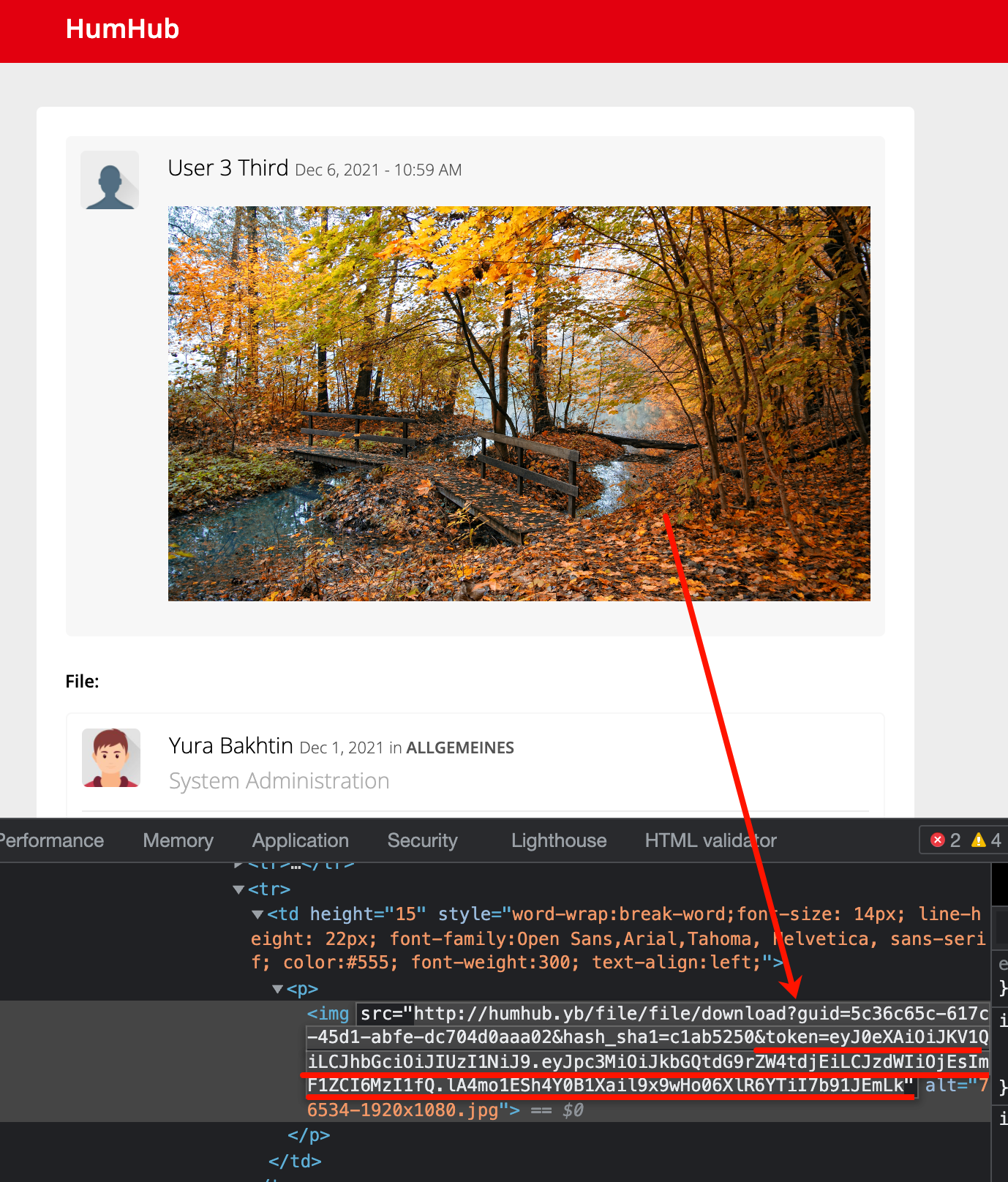 Registration token rendered using PHP 8.0.9 · Issue #5244 · humhub/humhub · GitHub