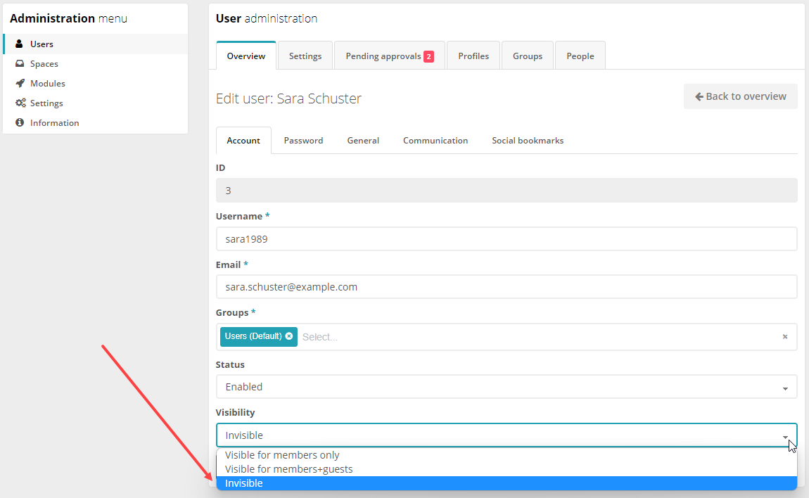 Invisible users · Issue #5535 · humhub/humhub · GitHub