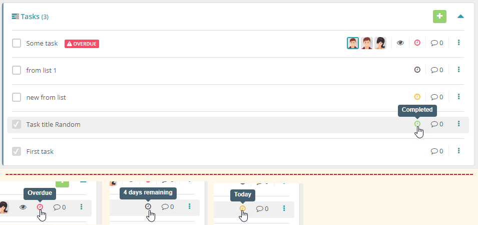 Completed tasks show wrong scheduling information · Issue #190 · humhub/tasks · GitHub