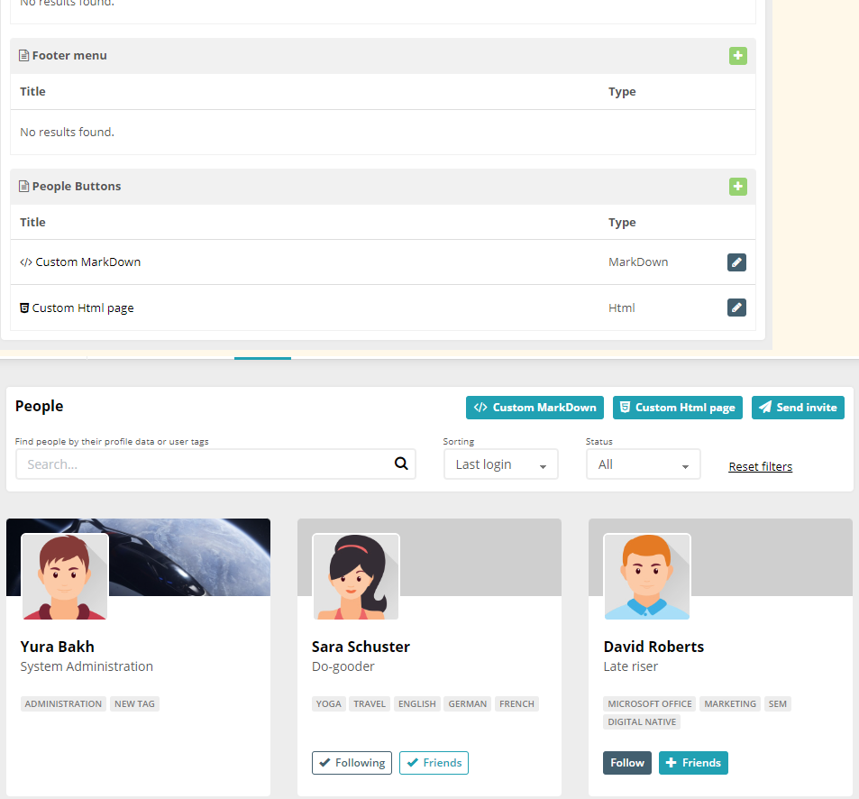 Allow Custom Pages for `People` · Issue #218 · humhub/custom-pages · GitHub