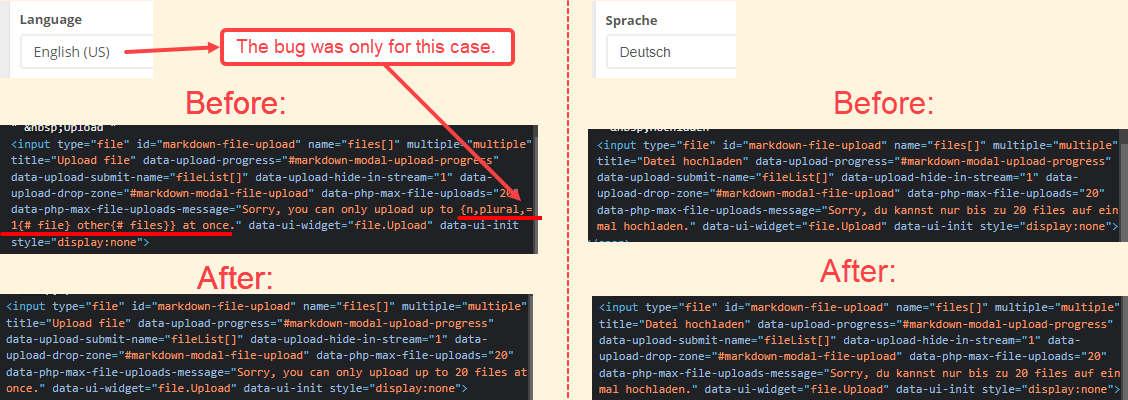Error Issues in Log : Message pattern is invalid · Issue #5966 · humhub/humhub · GitHub