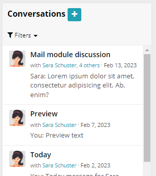 Conversation Panel Design · Issue #301 · humhub/mail · GitHub
