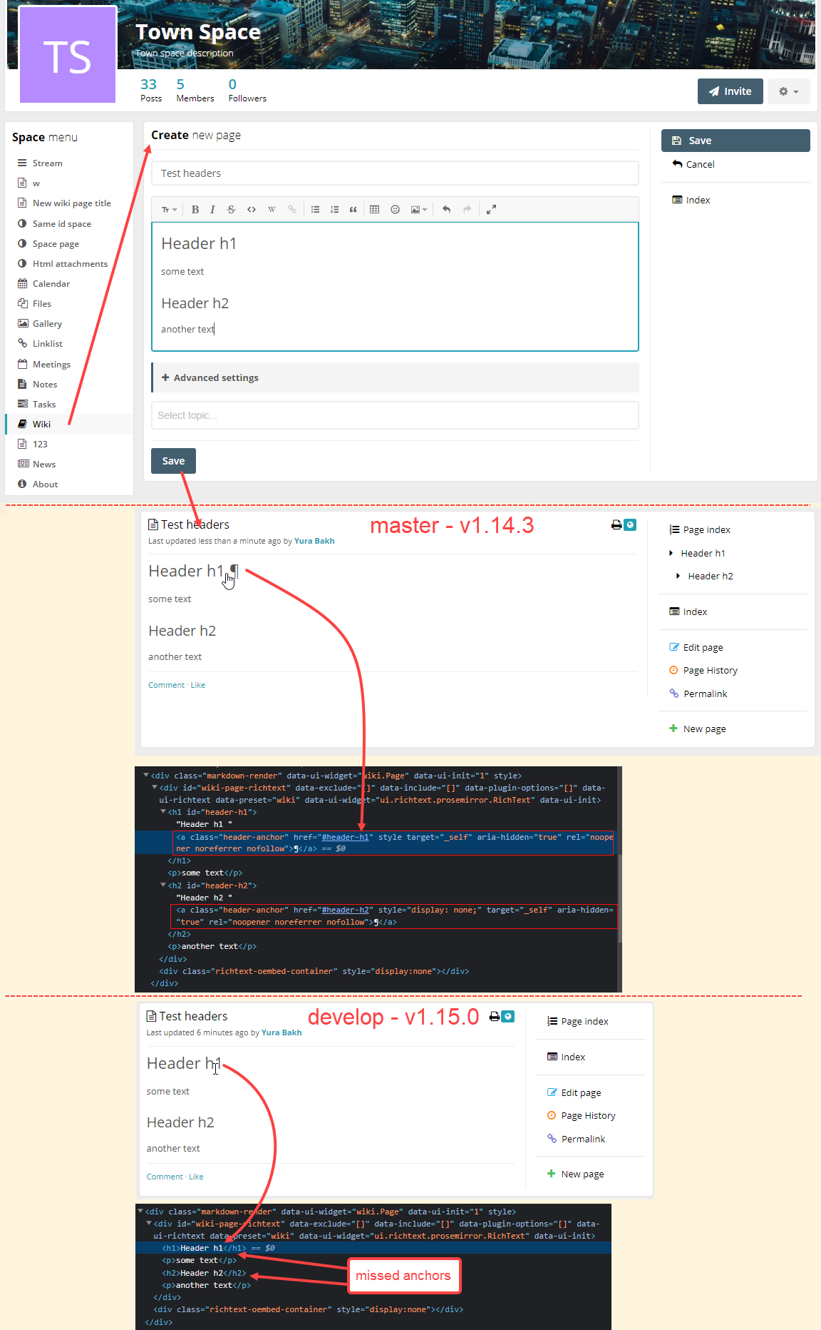 Header Anchors Lost · Issue 113 · Humhubhumhub Prosemirror · Github