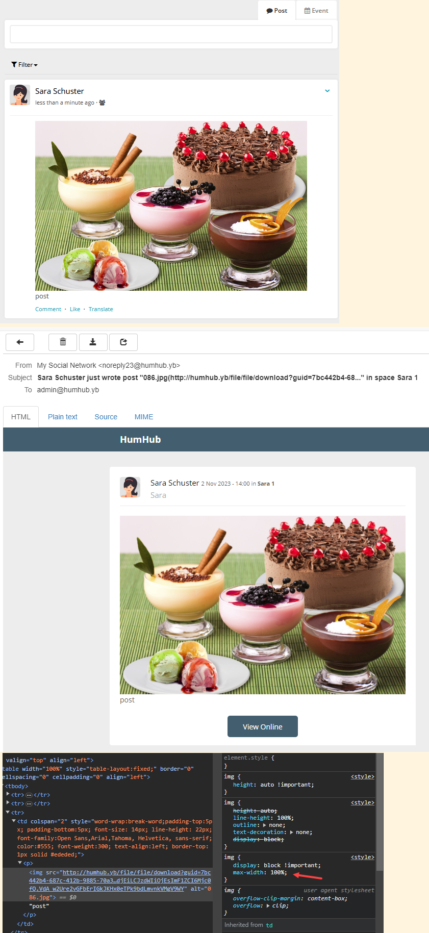 Images are not resized in mail $content · Issue #6639 · humhub/humhub · GitHub