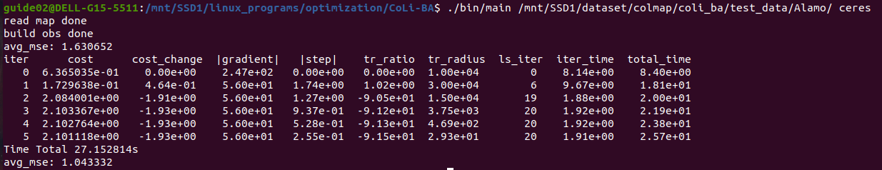 Cannot reproduce similar time and avg_mse results with the paper. · Issue #3 · zju3dv/CoLi-BA ...