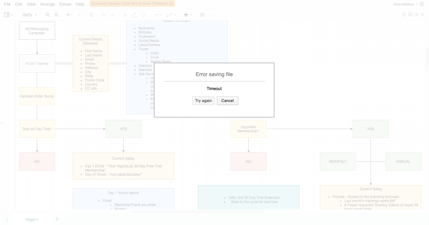 File Is Not Being Saved In Drawio · Issue 1123 · Jgraphdrawio · Github
