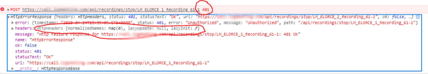 Getting 401 Error when using STOP rest api in 2.14 · Issue #523 · OpenVidu/openvidu · GitHub