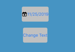 [Bug] iOS - ContentLayout ignored if text changed from empty string to text after button ...