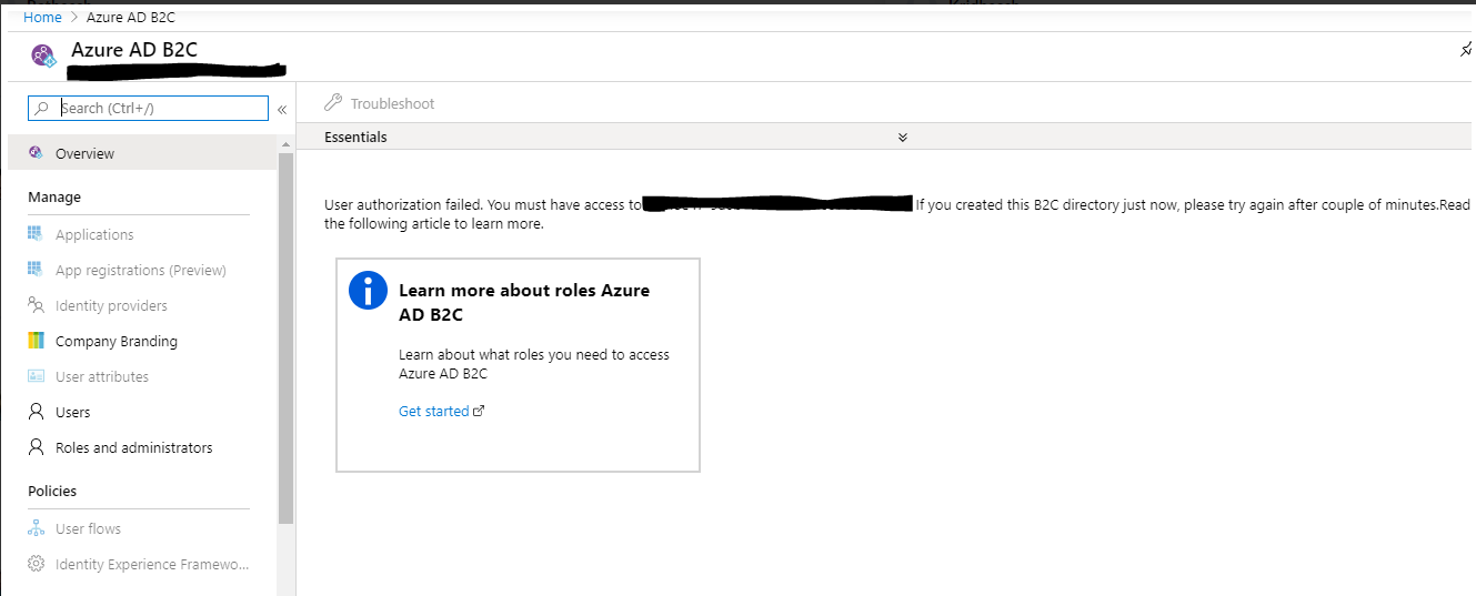 Directory Permission Required To Edit Userflows · Issue 52905 · Microsoftdocsazure Docs · Github