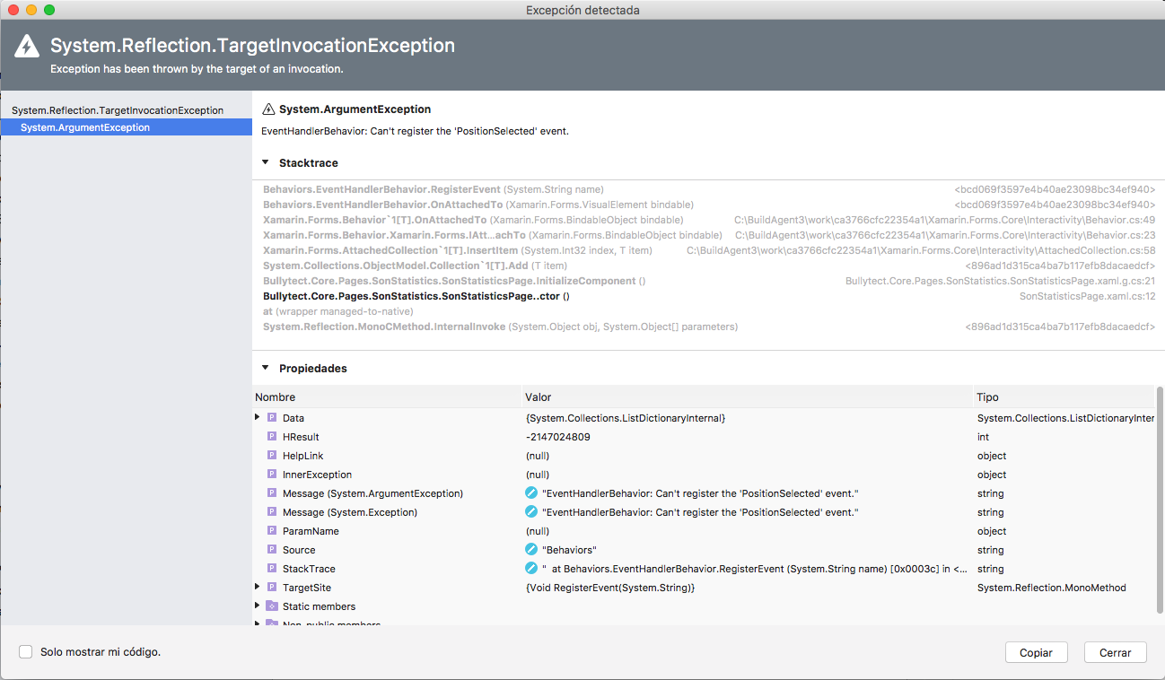 How Can I Bind The Positionselected Event To A Viewmodel Command