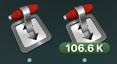 Feature Request [macOS] : Show download/upload speed on icon · Issue #1343 · transmission-remote ...