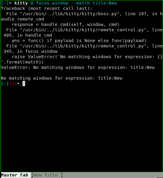 Can't switch focus using focus-window · Issue #394 · kovidgoyal/kitty · GitHub