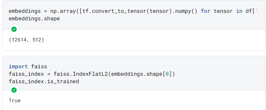 Assertion Error d == self.d · Issue #972 · facebookresearch/faiss · GitHub