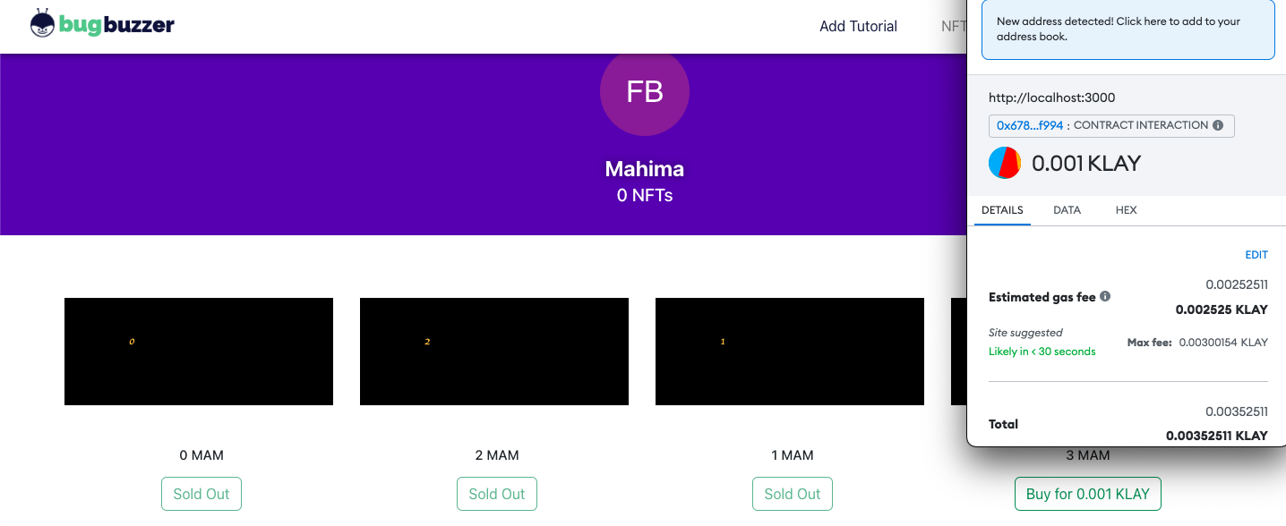 GitHub - Disha1998/BugBuzzer_Dorahacks22: With Klaytn network