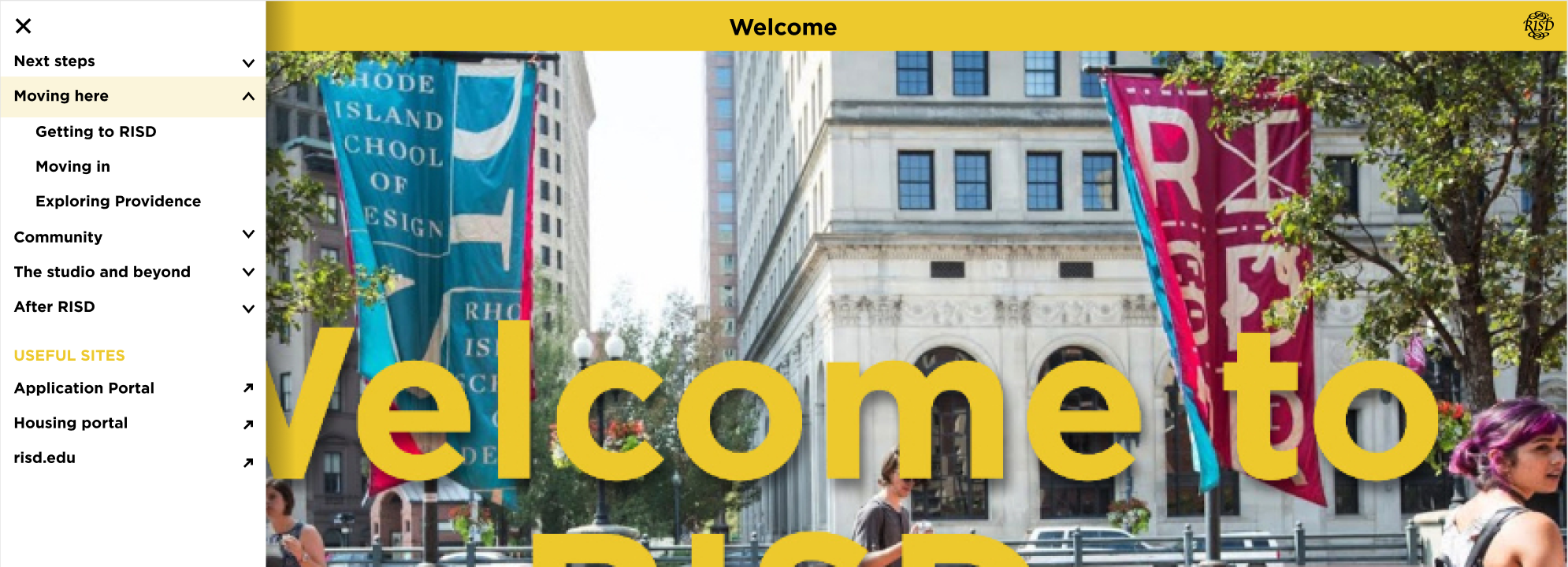 implementation of collapsed navigation · Issue #8 · risd/risd-congratulations-v2 · GitHub