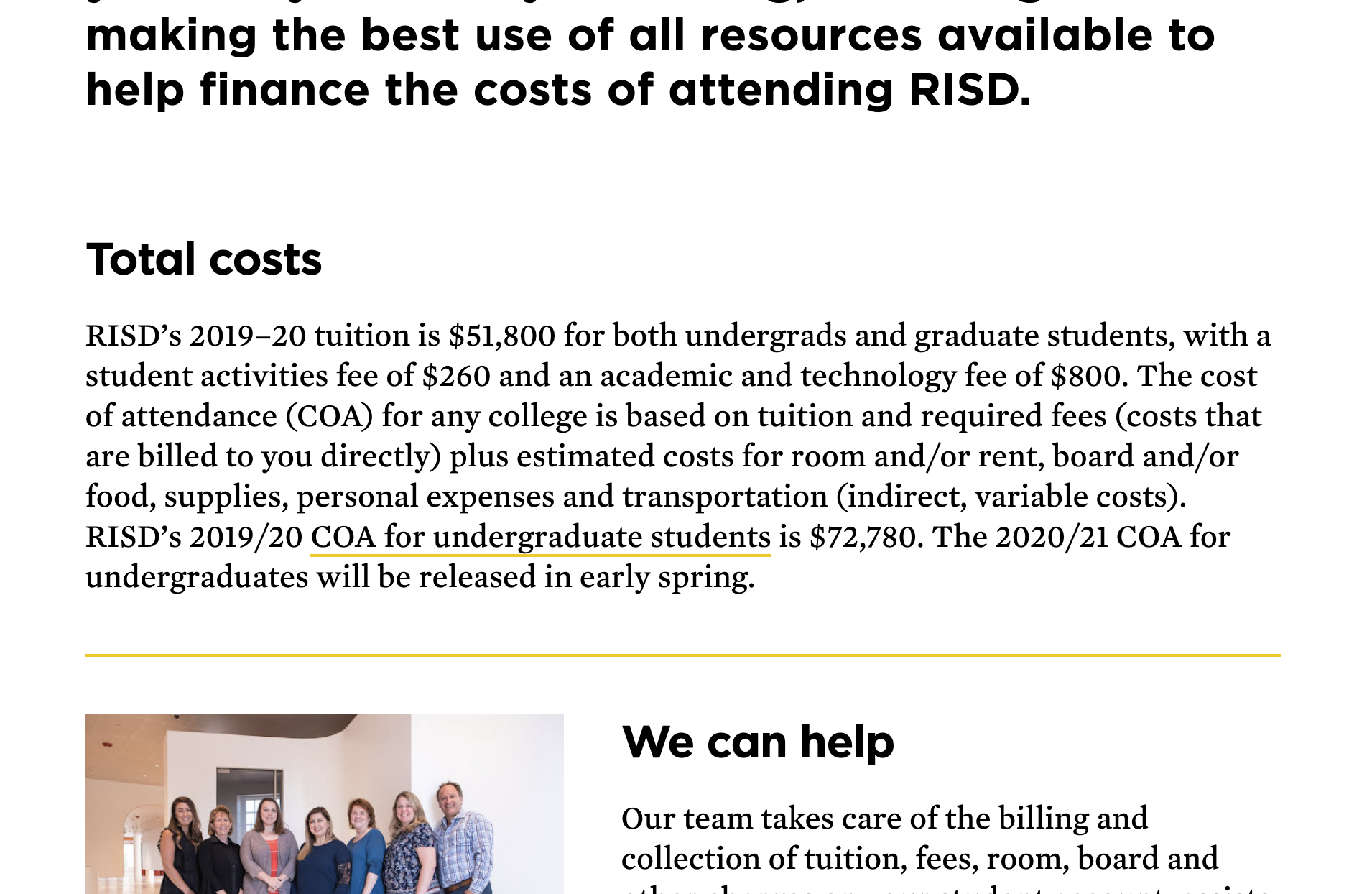 Add styling to Supporting Content content type · Issue #19 · risd/risd-congratulations-v2 · GitHub