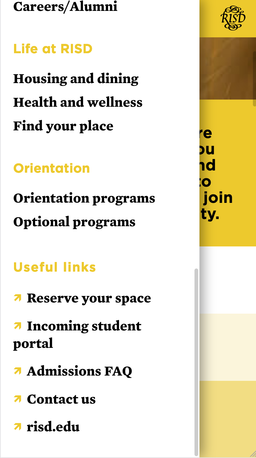 Homepage redesign for phase 2 · Issue #2 · risd/risd-congratulations-v2-ph2 · GitHub