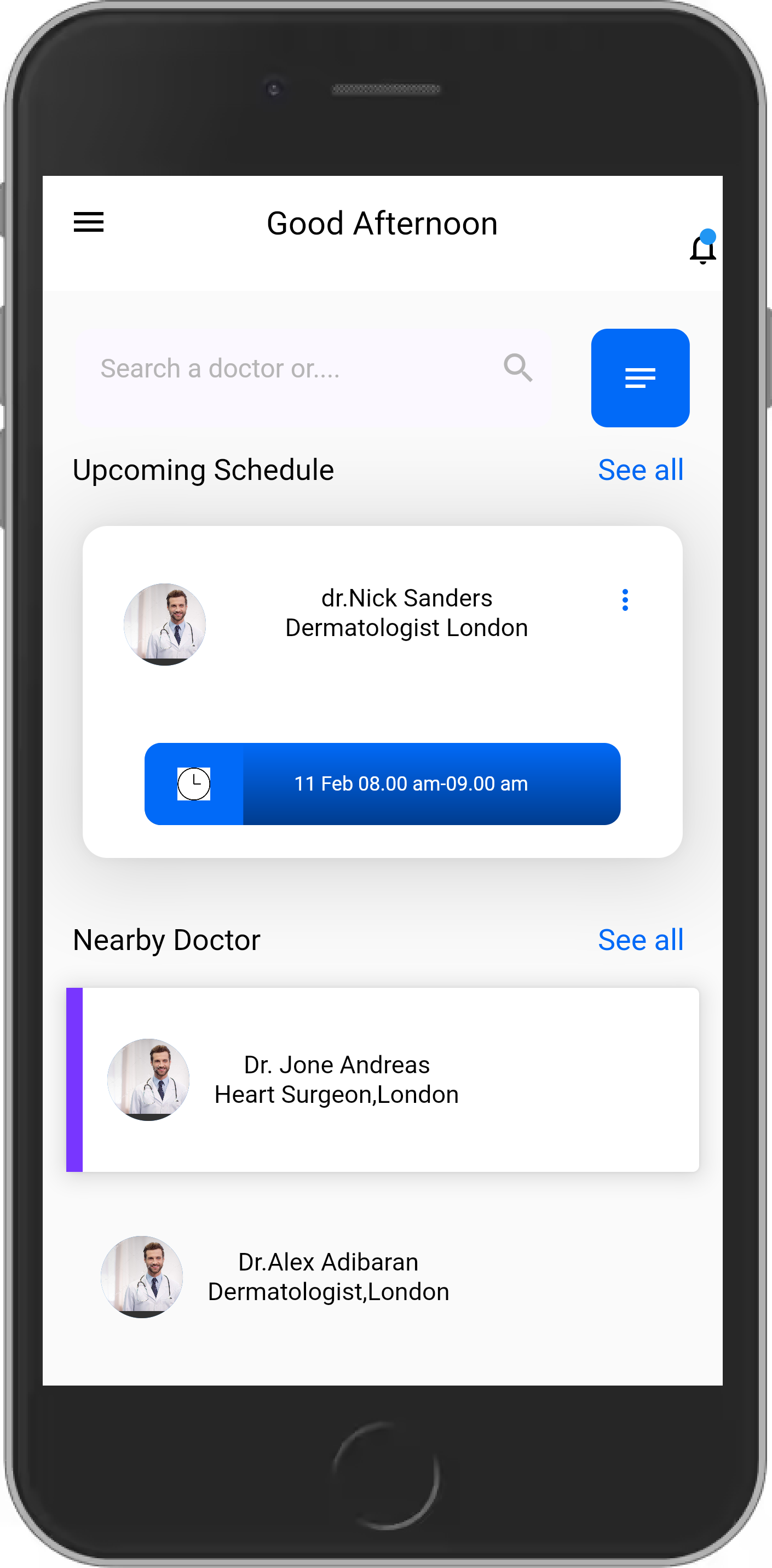 GitHub - anmolmishraa/Appointment-UI: Doctor App booking appointment ...