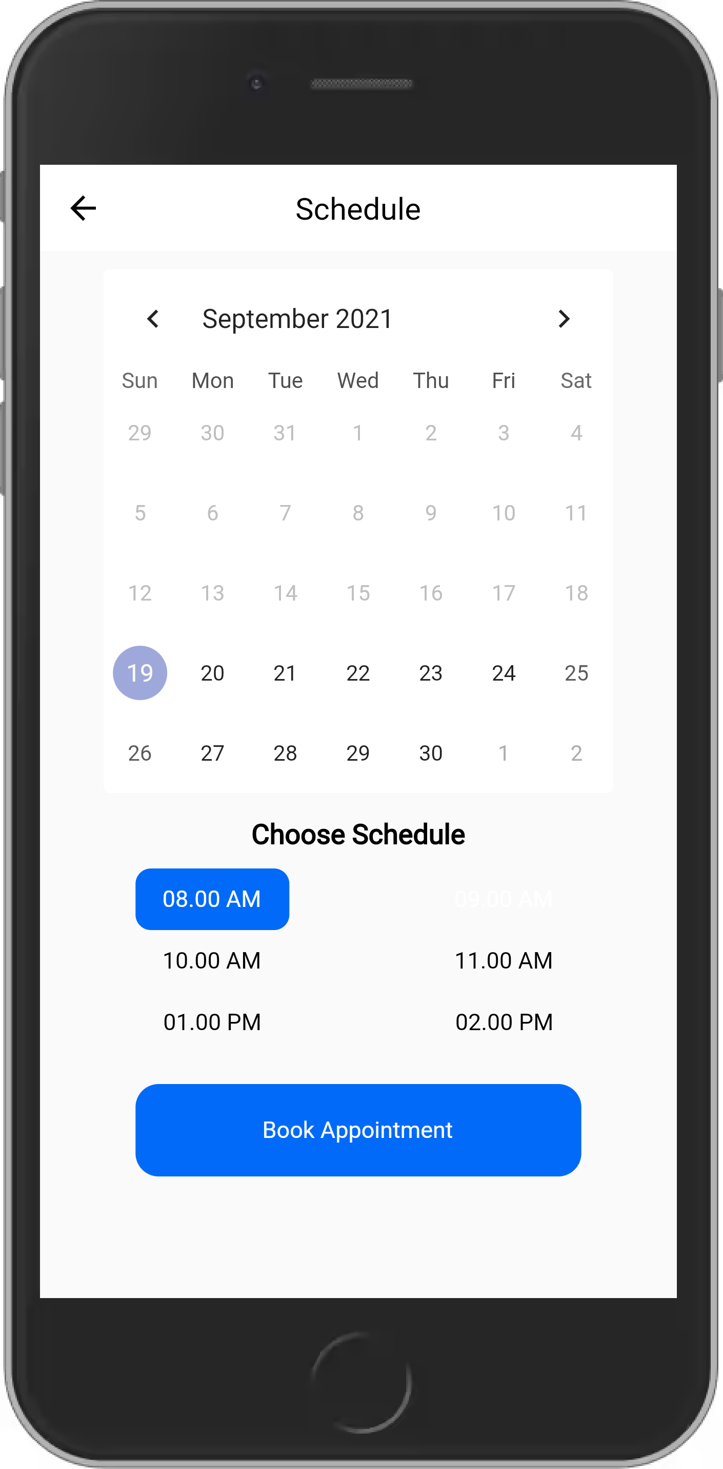 GitHub - anmolmishraa/Appointment-UI: Doctor App booking appointment ...