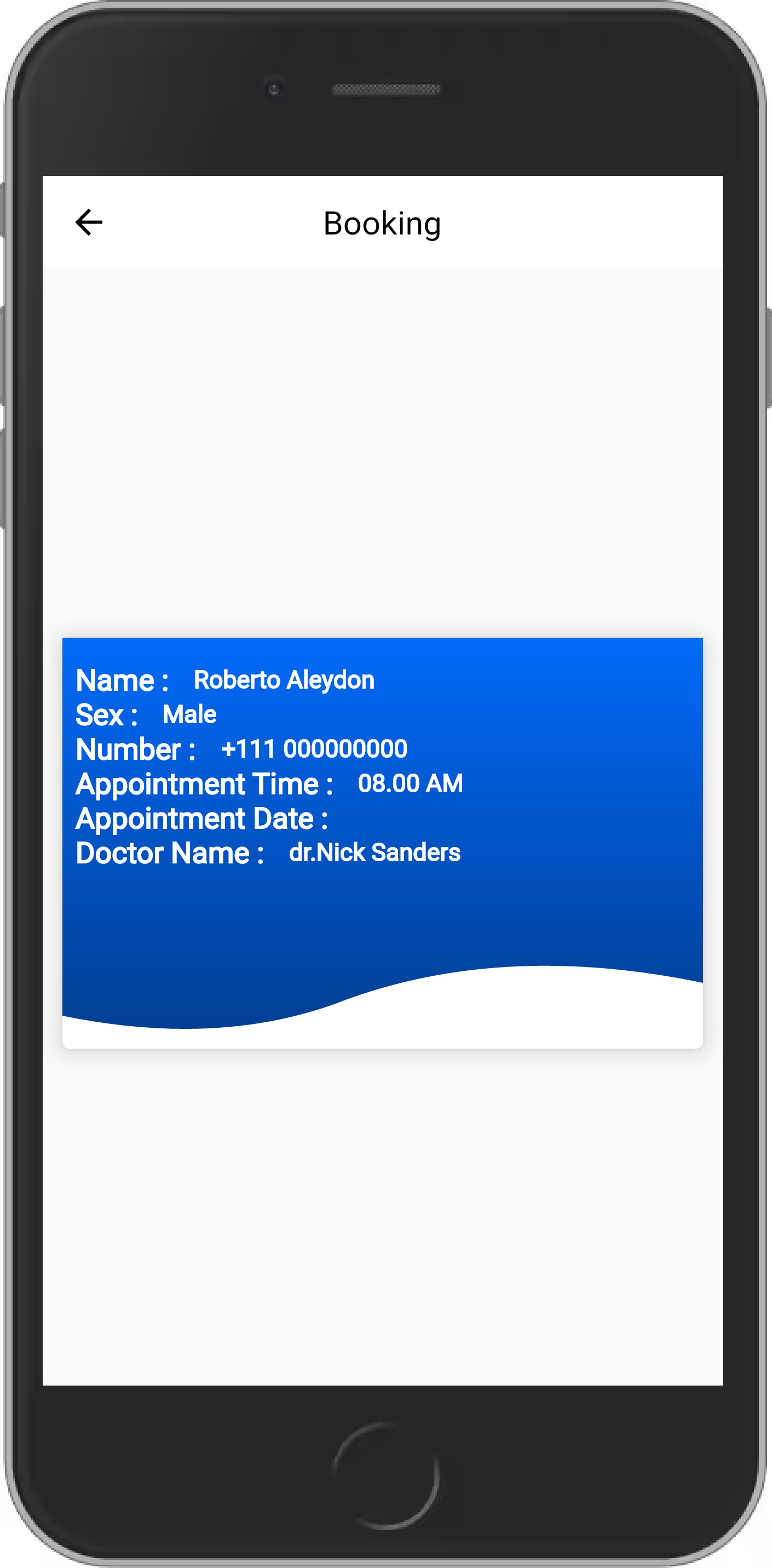 GitHub - anmolmishraa/Appointment-UI: Doctor App booking appointment ...