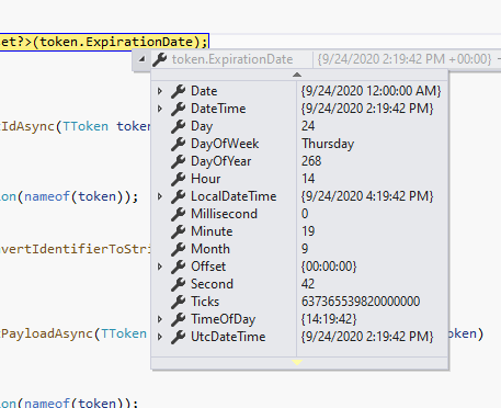 Incorrect DateTimeOffset values when using the Oracle MySQL provider · Issue #1097 · openiddict ...