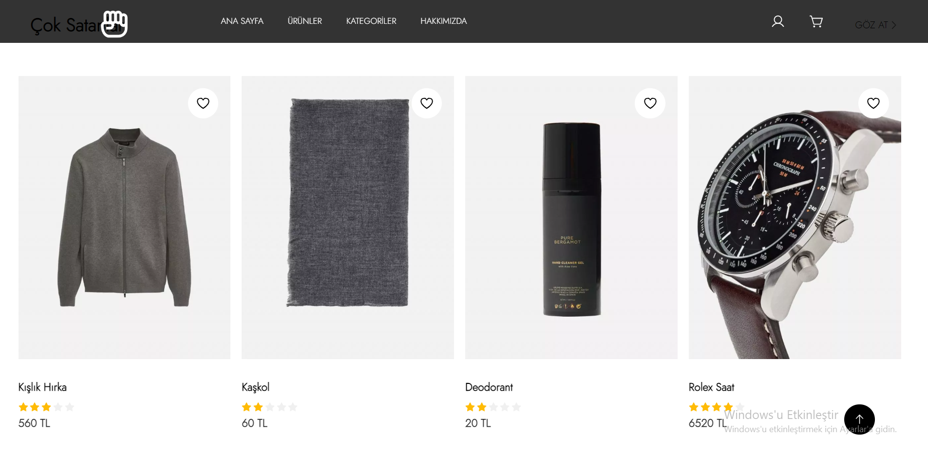 GitHub - ertgrlaltnts/eCommerce-Frontend