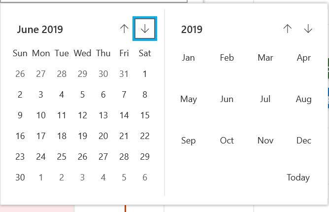 Accessibility blocker: Calendar control year up/down buttons don't read ...